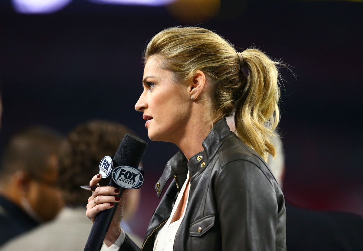 Erin Andrews Sends Message to Eagles Coach After Super Bowl - Athlon Sports Erin Andrews Sends Message to Eagles Coach After Super Bowl - Athlon Sports