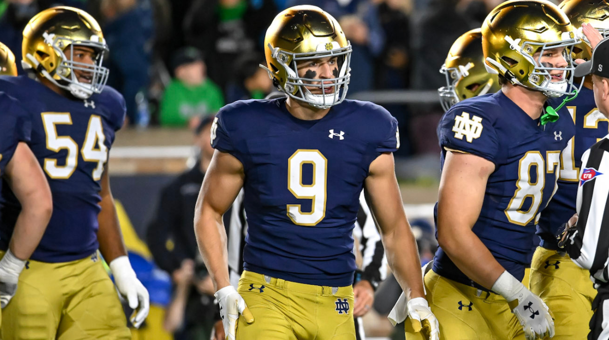 Notre Dame Tight End Eli Raridon Continues to Learn And Grow As He ...