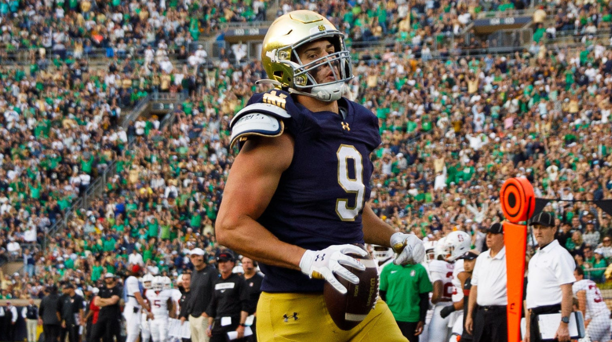 Notre Dame Tight End Eli Raridon Has Potential For A Breakout Season In ...