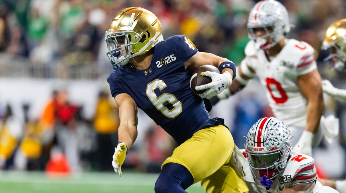 Notre Dame Receivers Ranked As The Nation's 10th Best WR Unit - Athlon ...