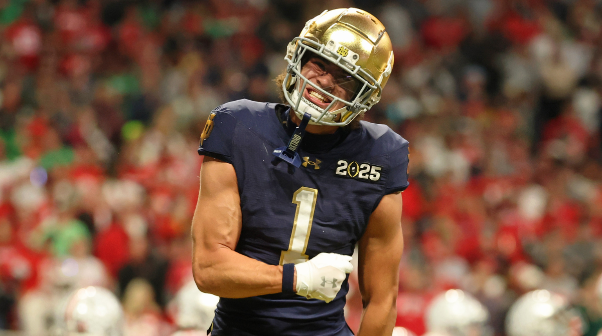 Two Notre Dame Wide Receiver Ranked Among The Nation's Best Pass Catchers - Athlon Sports