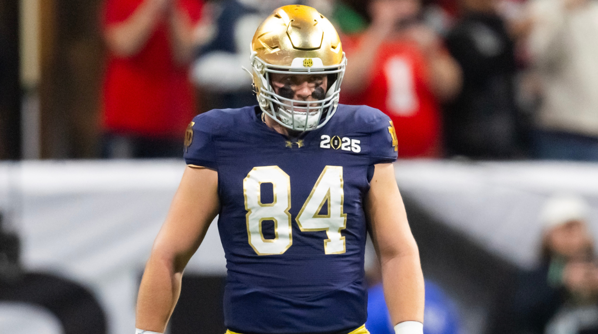 Notre Dame Tight End Kevin Bauman Is Looking To Make An Impact In His ...