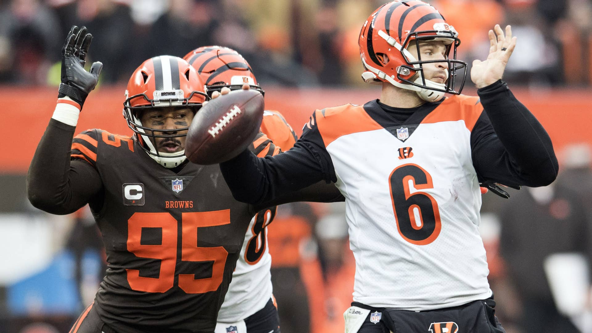 Bears Projected as Frontrunners to Trade for Browns' Myles Garrett ...