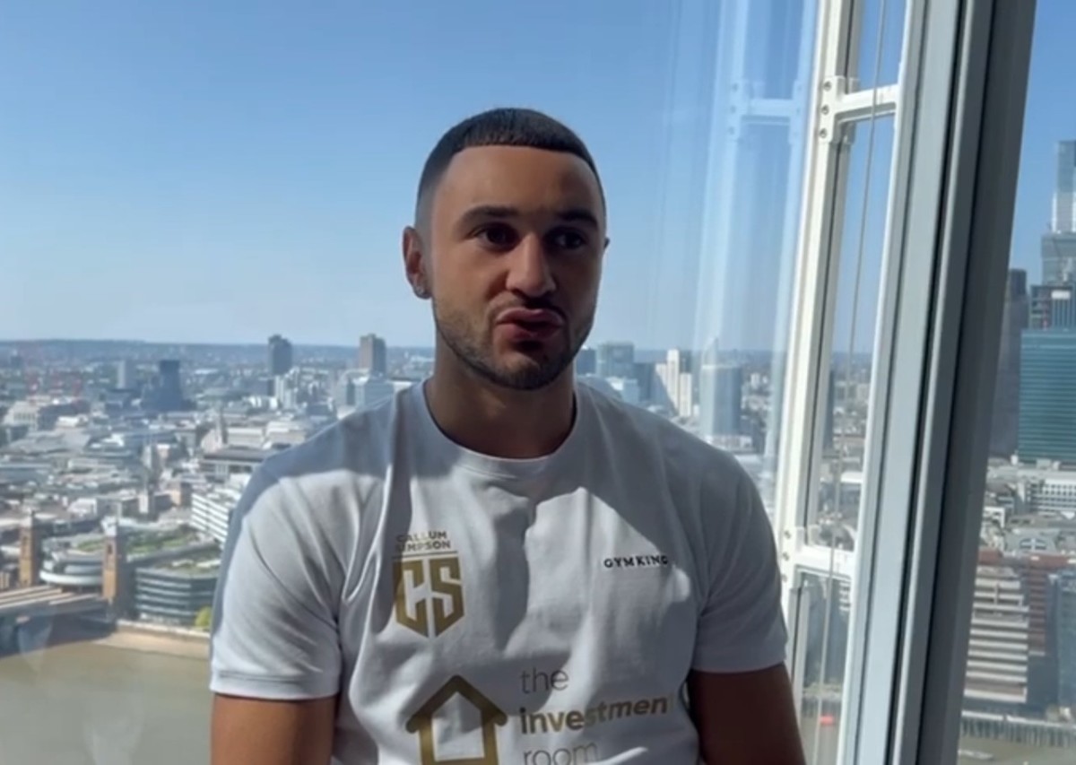 British Boxer Callum Simpson Eyes Big UK Title Fight - Athlon Sports