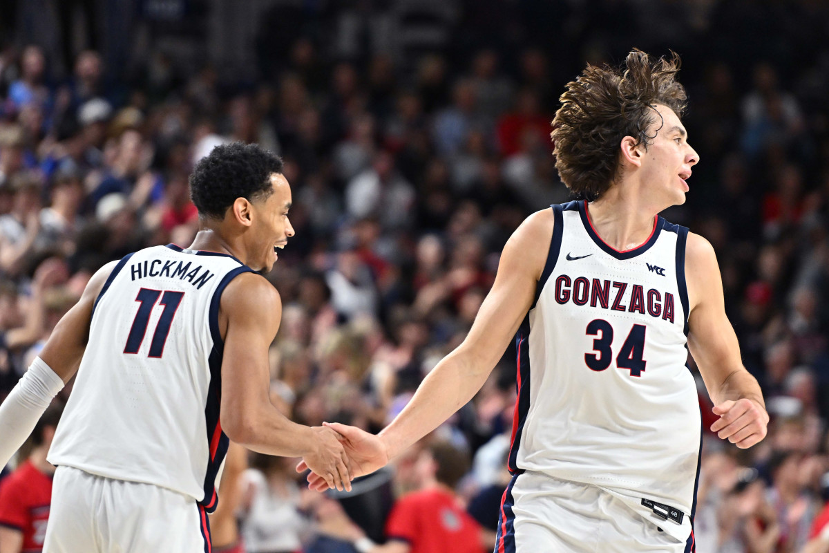 Gonzaga basketball falls in latest CBS bracketology report - Athlon Sports