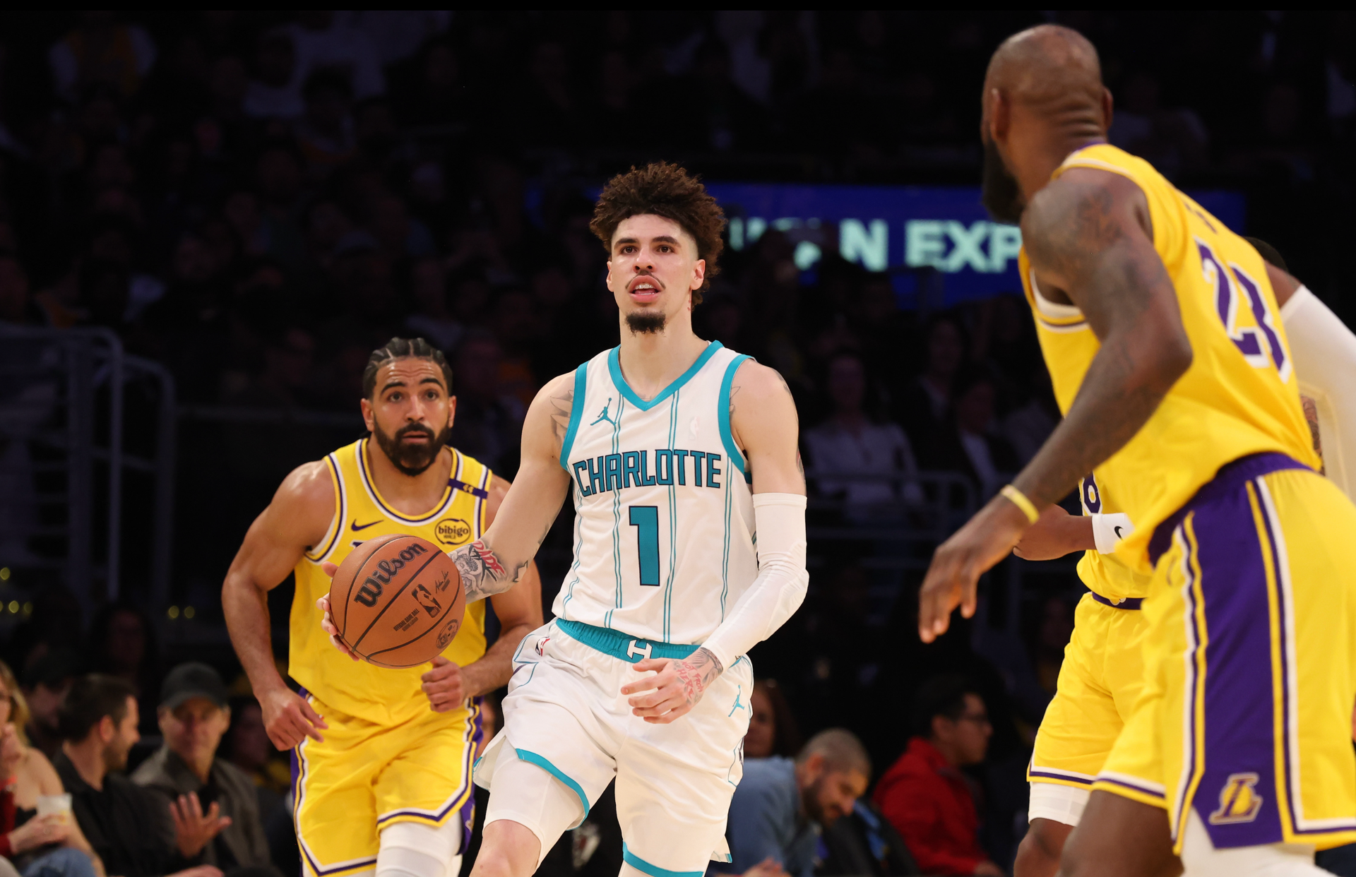 LaMelo Ball turns heads with new Puma Mb.04 - Athlon Sports
