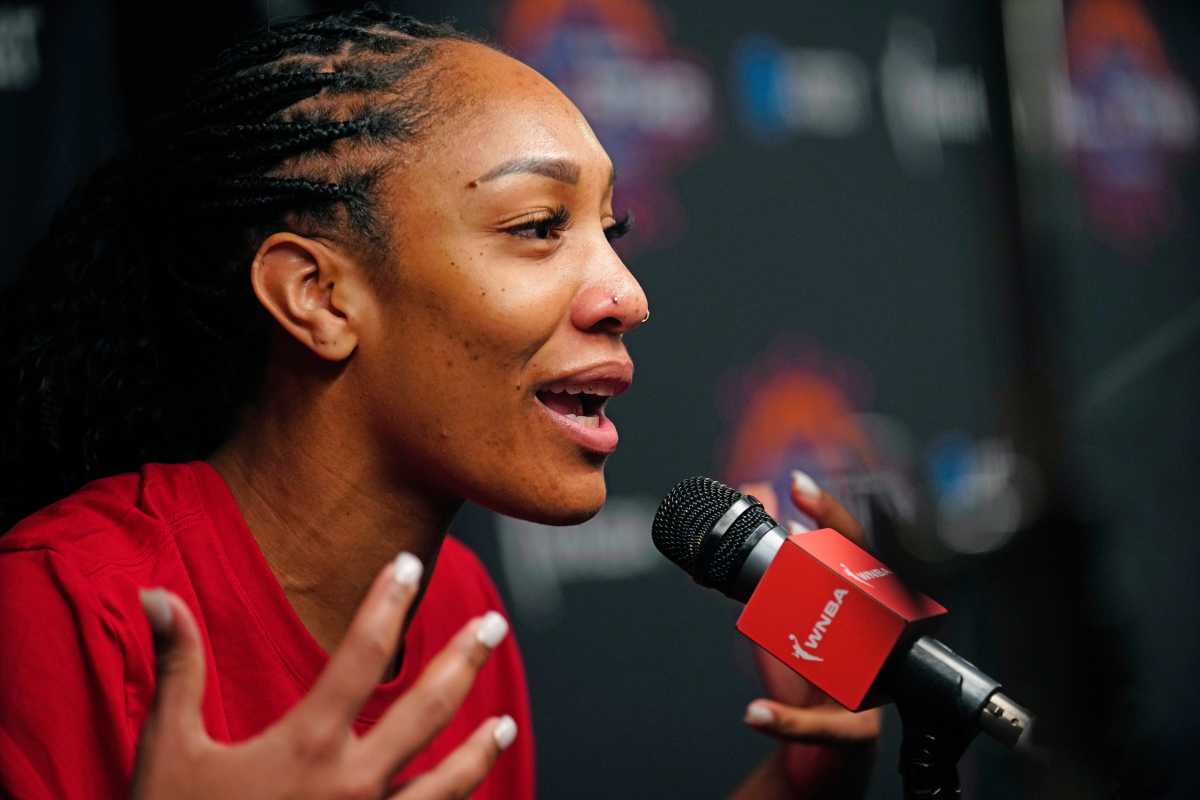 A'ja Wilson Makes True Feelings Known About Future With Aces - Athlon ...