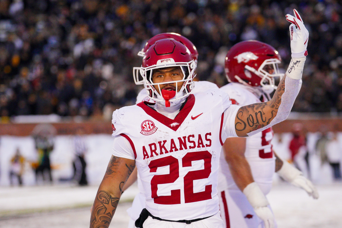 Arkansas Razorbacks RB Ja'Quinden Jackson NFL Prospect Profile - Athlon ...