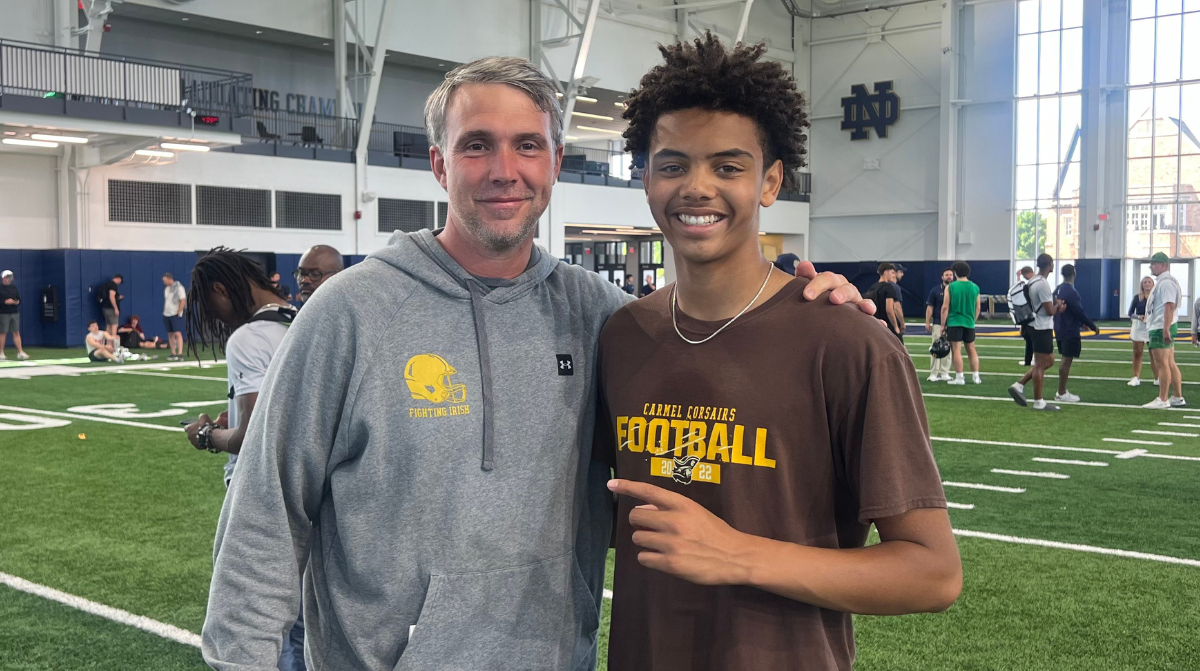 Talented 2027 Quarterback Trae Taylor Excited For Next Notre Dame Visit ...