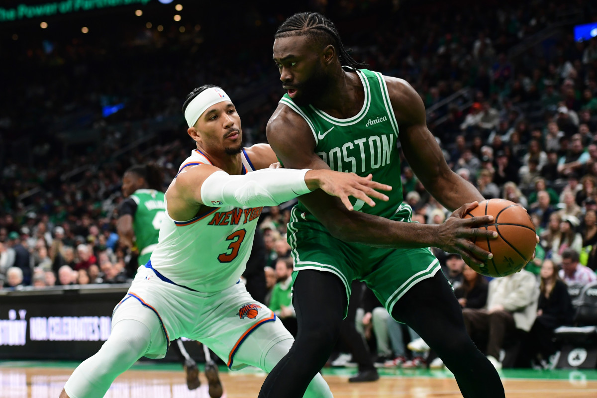 Jaylen Brown Sends One-Word Message to Knicks After Celtics’ Fifth Straight Win - Athlon Sports