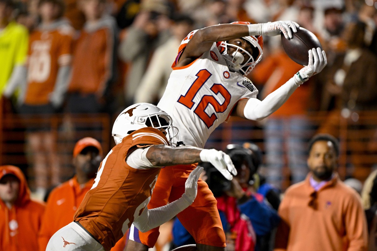 Clemson Freshman Bryant Wesco Lands on PFF’s Top 10 WRs List as Tigers ...