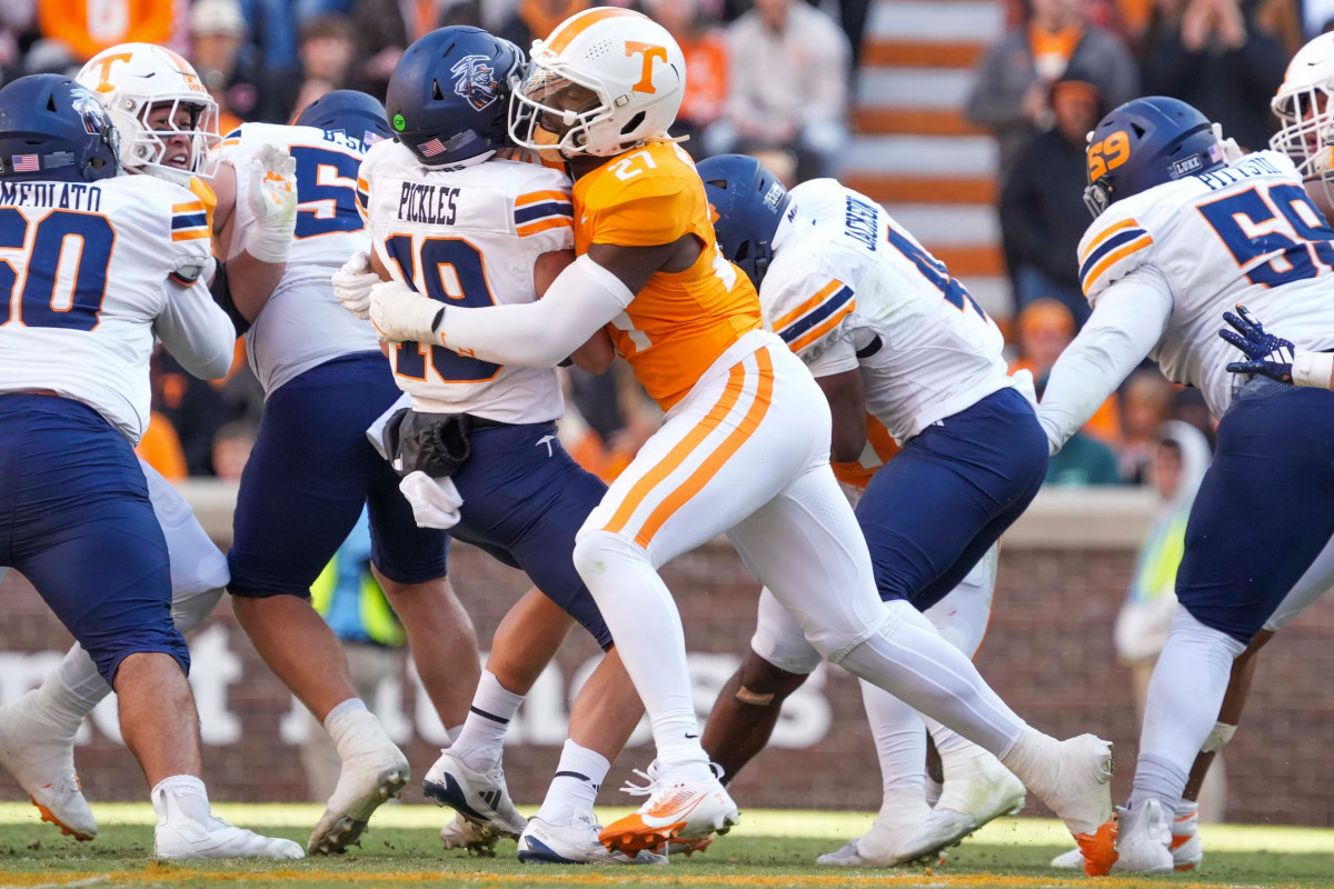 Tennessee Volunteers Edge James Pearce Jr. Could Fit New Saints Defense ...
