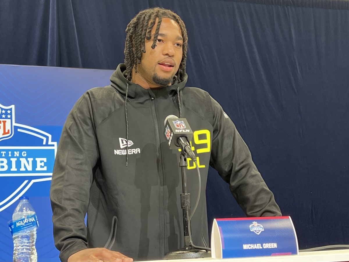 2025 NFL Combine: Top Edge-Rusher Mike Green Explains Why He Went From Virginia to Marshall ...