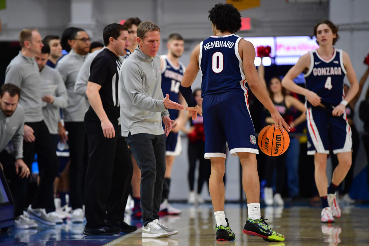 Gonzaga basketball: Mark Few's thoughts on Ryan Nembhard breaking WCC assist record - Athlon Sports