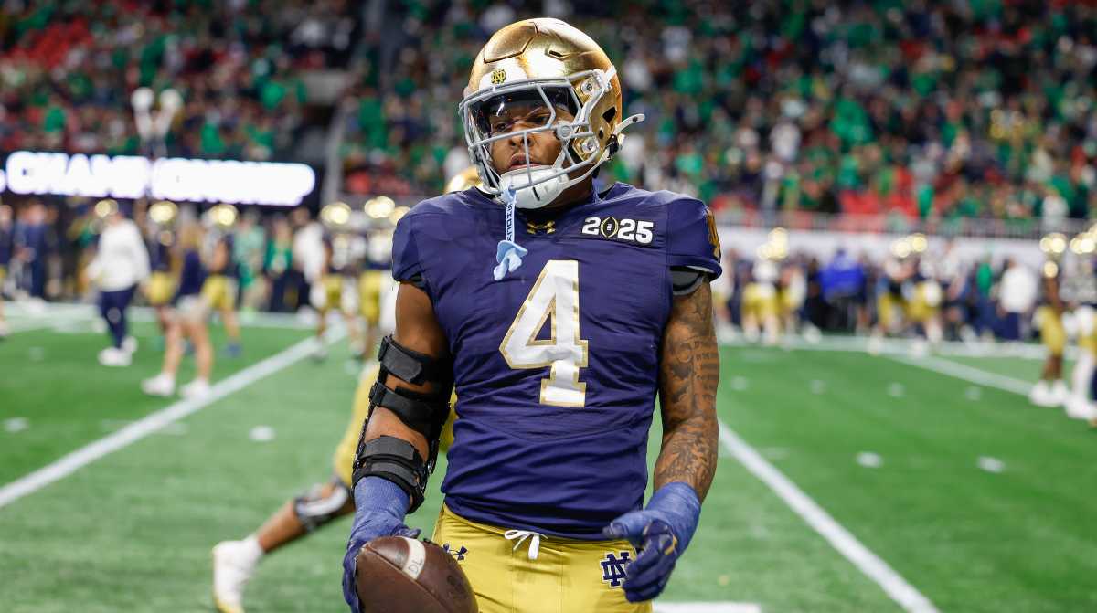 Jaiden Ausberry Looks To Cement His Role In The Talented Notre Dame ...