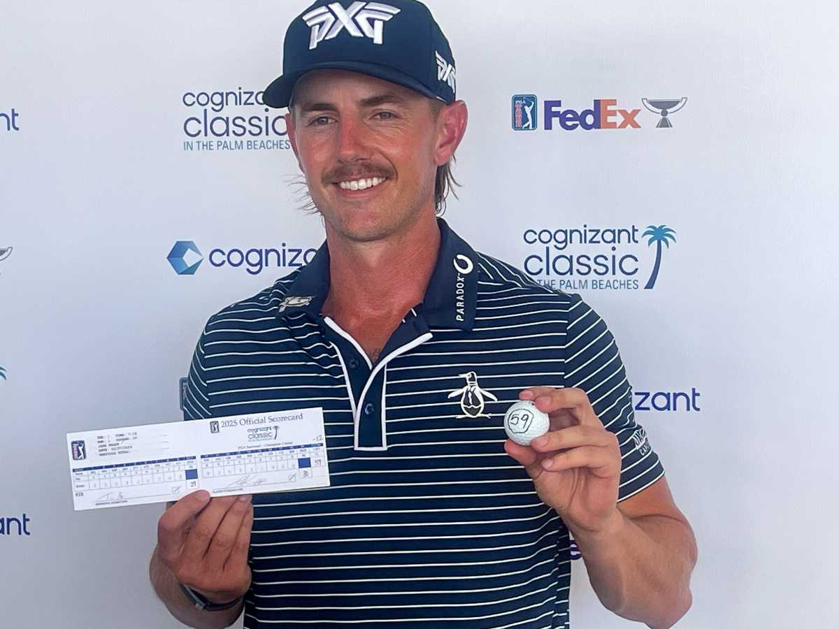 Jake Knapp Shoots the 15th Round of 59 in PGA Tour History - Athlon Sports