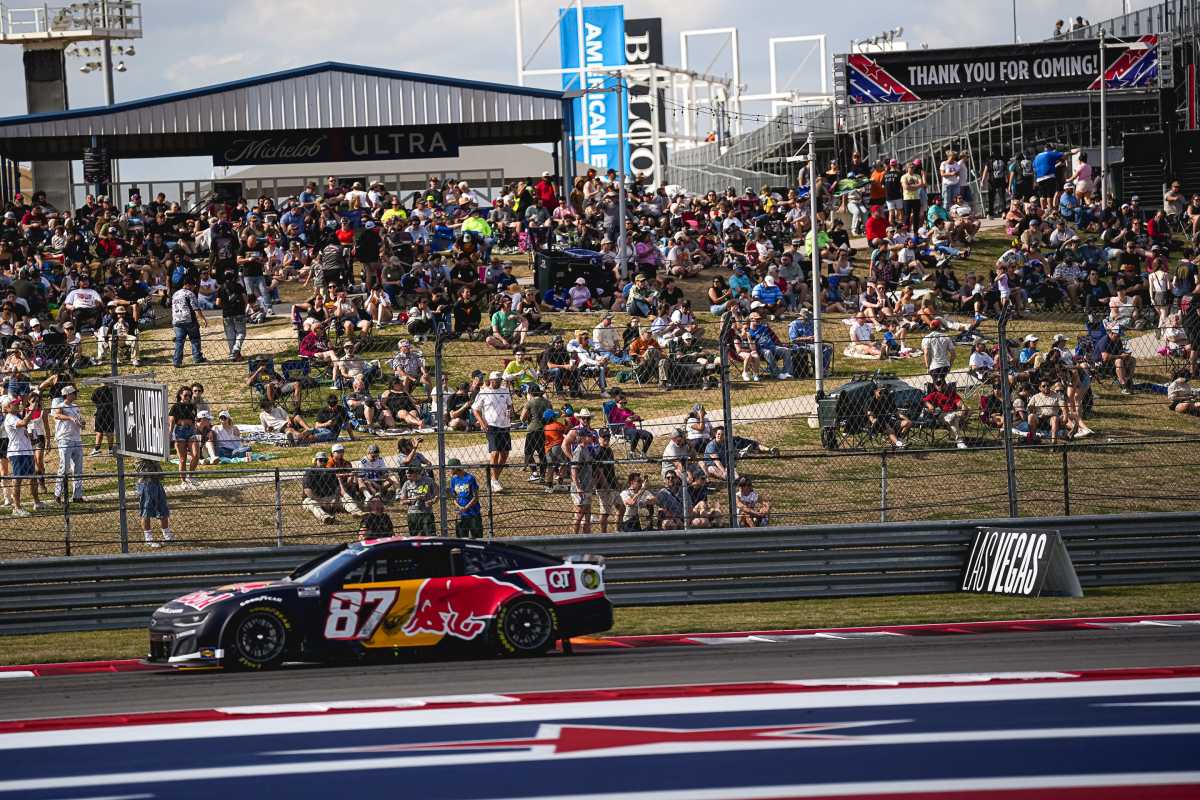 Connor Zilisch NASCAR Cup Debut Ends in Crash at COTA - Athlon Sports