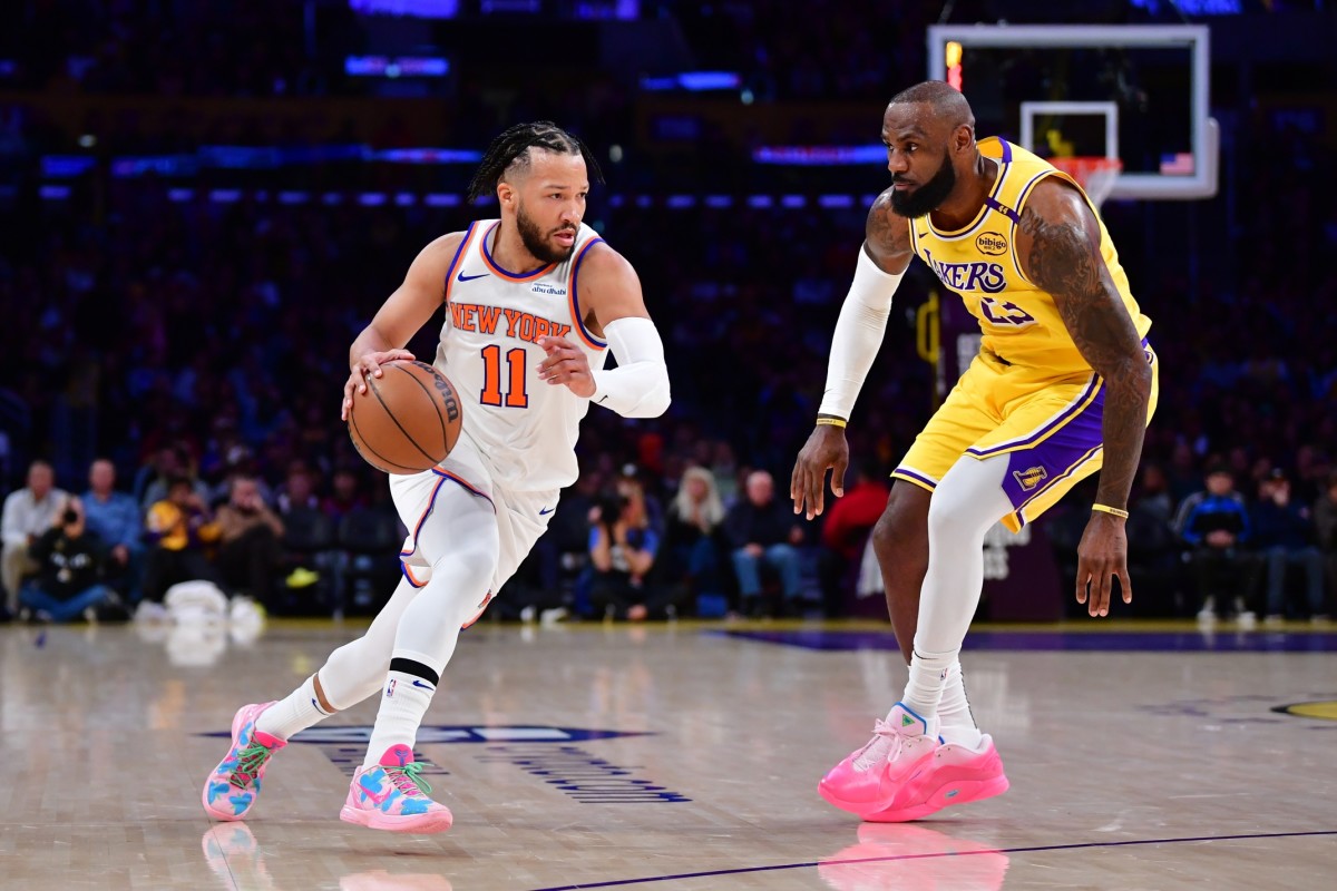 Jalen Brunson Gets Critical Injury Announcement After Injury During Knicks-Lakers - Athlon Sports