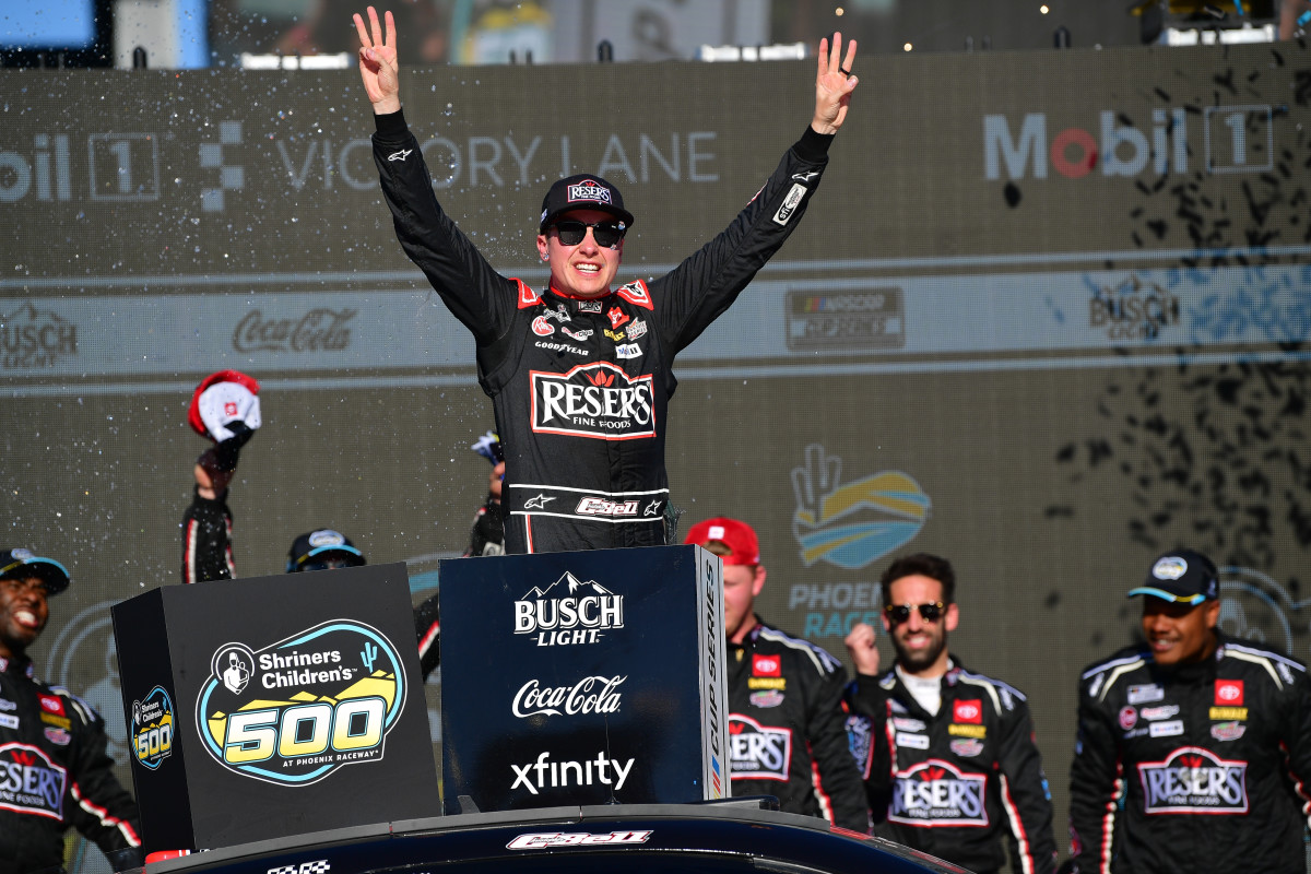 NASCAR Cup Race Results from Phoenix, Christopher Bell Wins - Athlon Sports