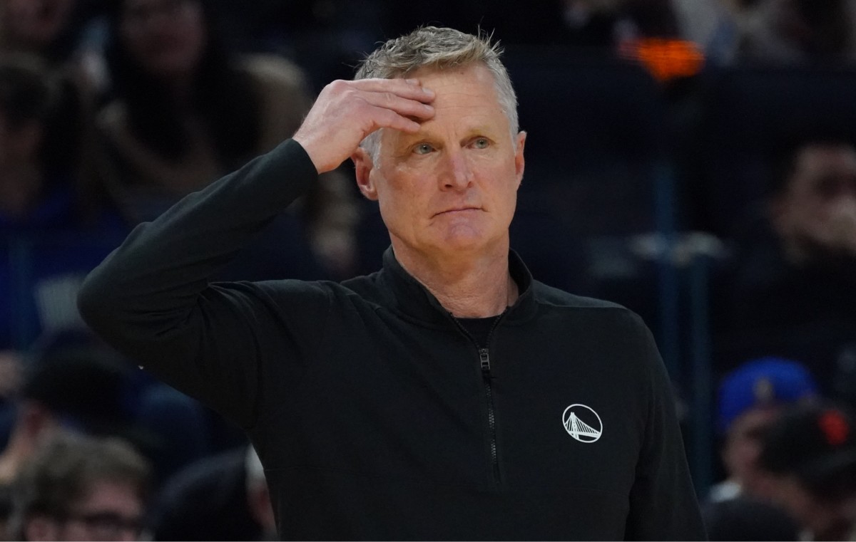 Steve Kerr Facing Immediate Backlash Over Unexpected Decision in Warriors-Rockets - Athlon Sports