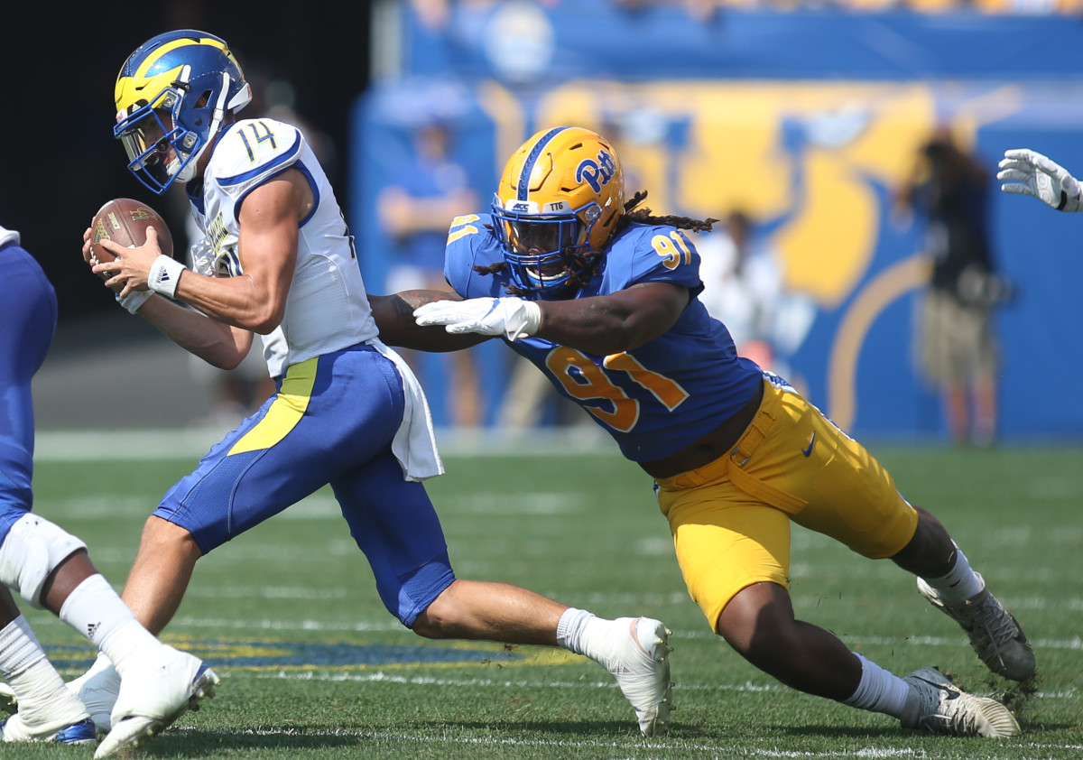 Former Pitt Defensive Star Patrick Jones II Inked By NFL's Panthers - Athlon Sports