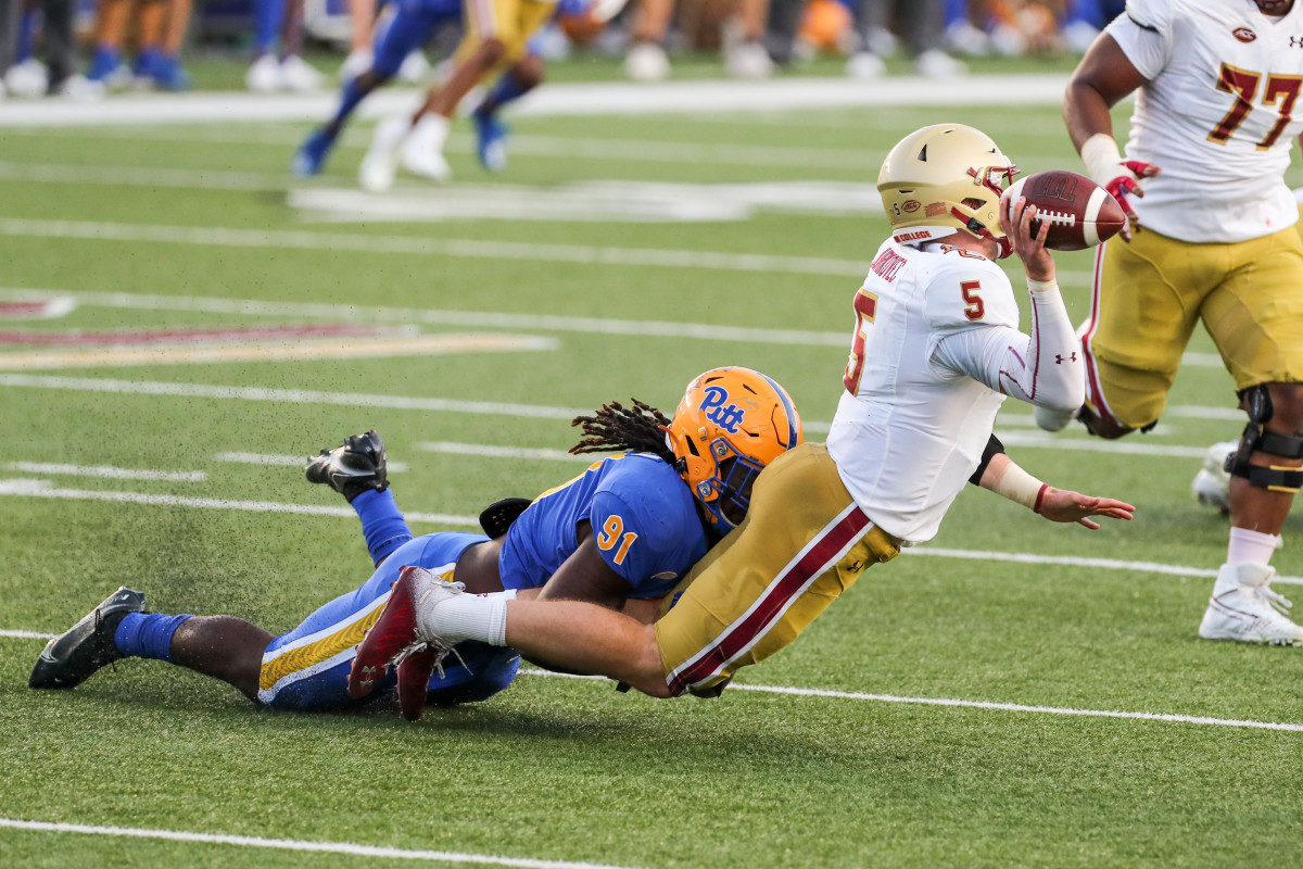 Former Pitt Defensive Star Patrick Jones II Inked By NFL's Panthers ...