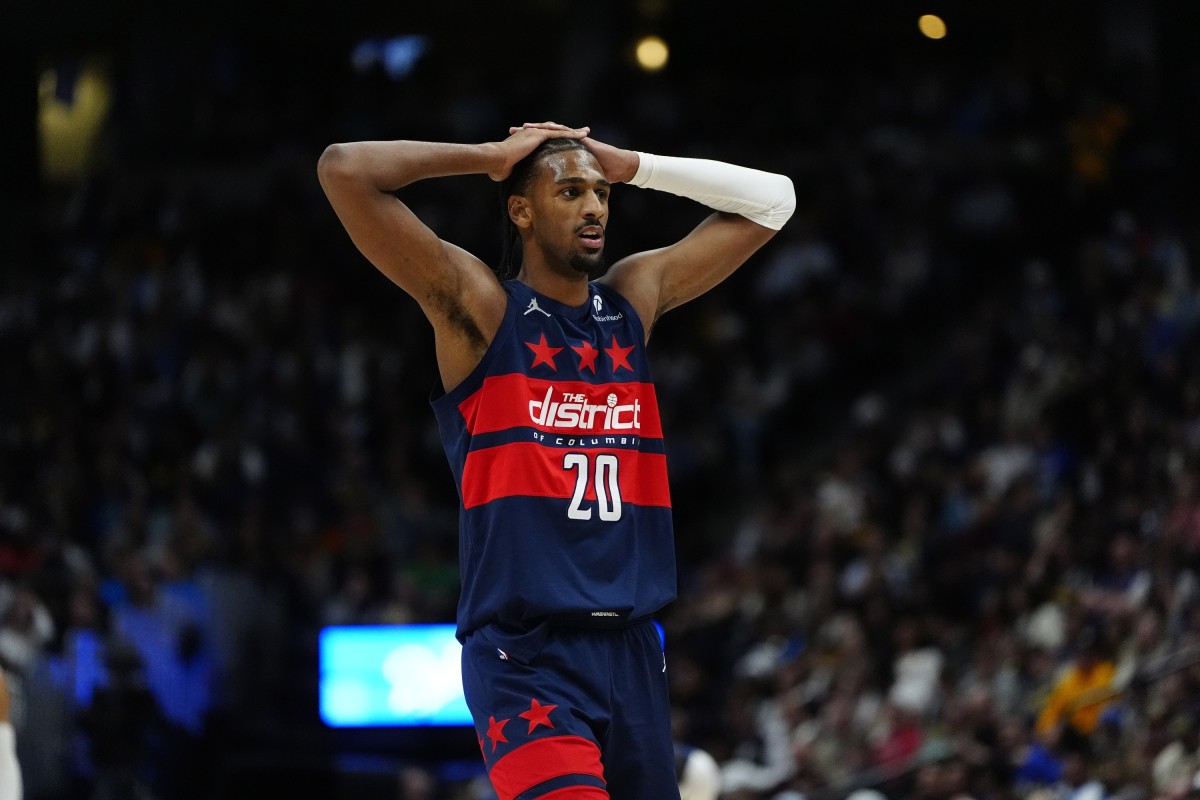 Alex Sarr Speaks Out On Breakout Game vs. Nuggets - Athlon Sports