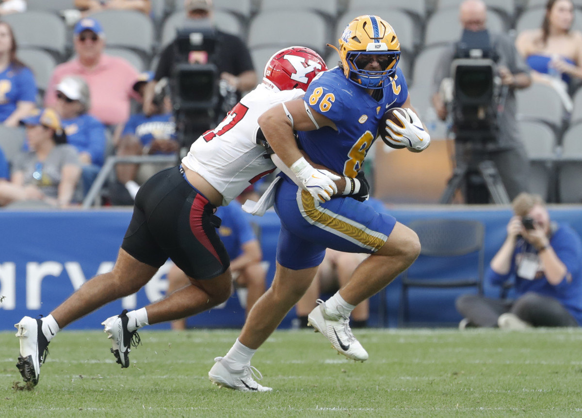 Where Pitt Tight End Gavin Bartholomew Sits In Deep NFL Draft - Athlon ...