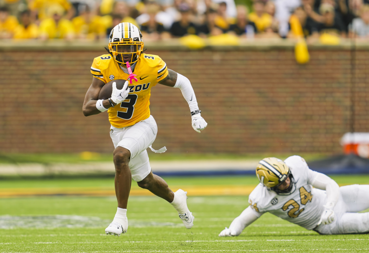 Missouri Receiver Luther Burden III Is An Explosive NFL First-Round ...