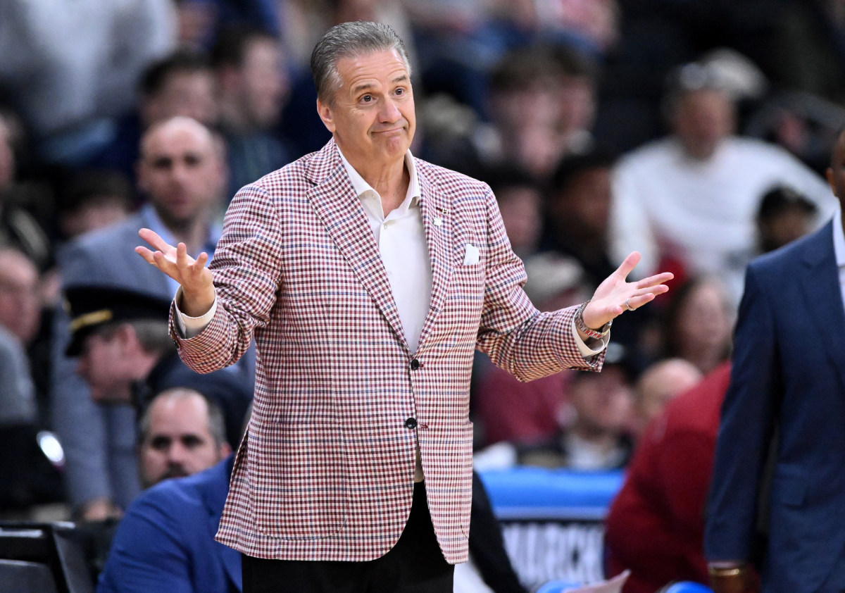 John Calipari Sends Clear Message After Arkansas' NCAA Tournament Loss - Athlon Sports