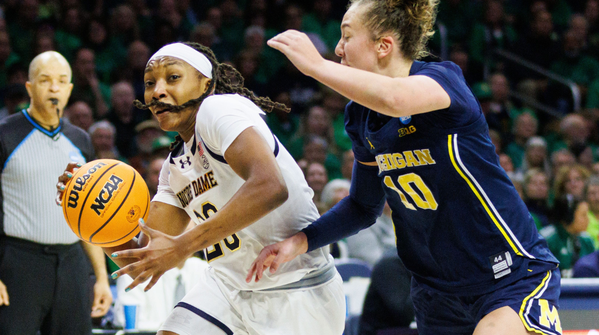 Notre Dame Hammers Michigan To Move To Fourth Straight Sweet 16 Appearance - Athlon Sports