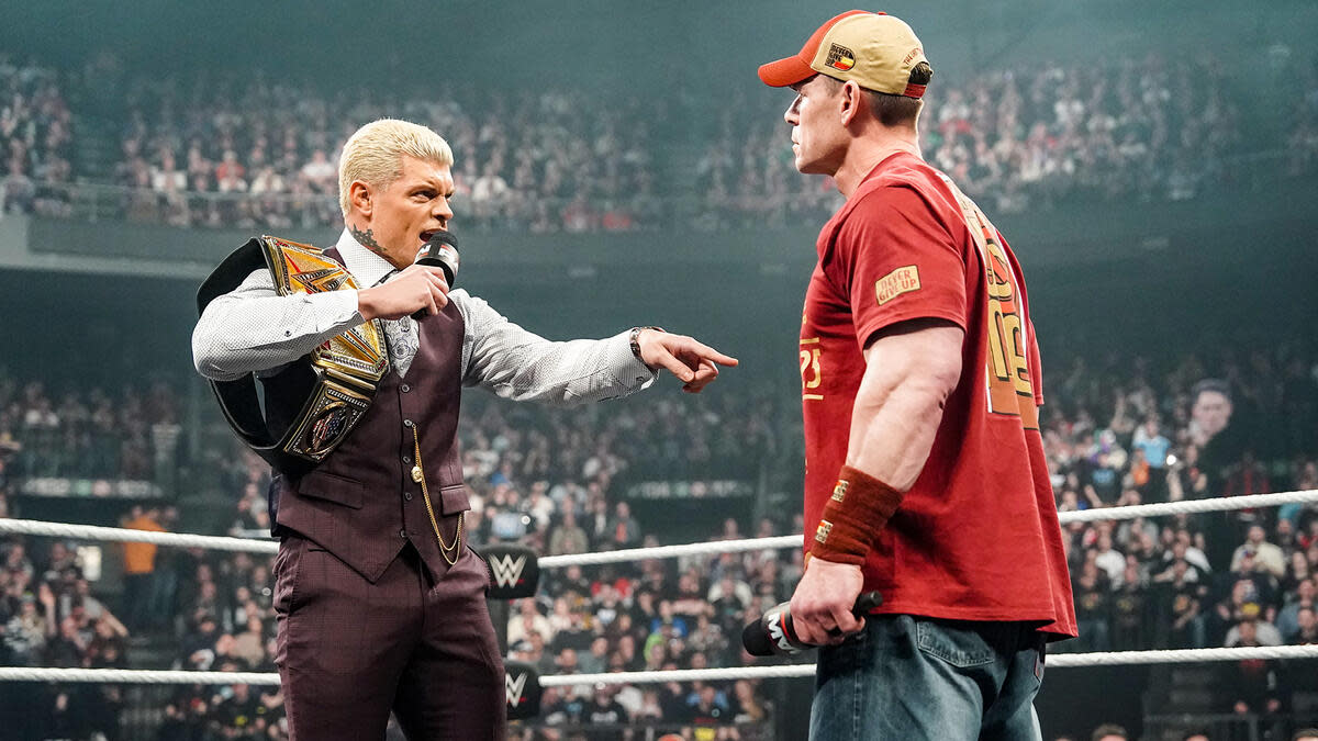 WWE 'WrestleMania 41' Sunday Spoiler Results: Cody Rhodes vs. John Cena - Athlon Sports