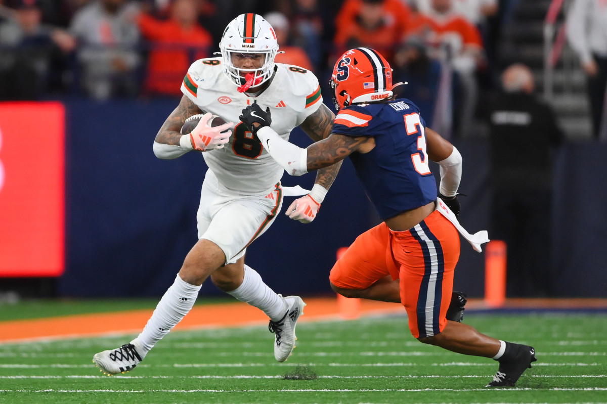 Miami Tight End Elijah Arroyo Provides Matchup Advantages In The NFL ...
