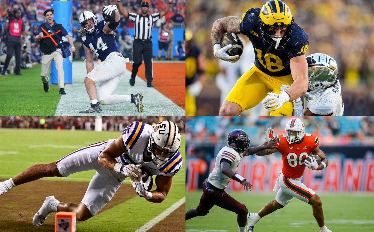 2025 NFL Draft: Ranking the Top 5 Tight Ends from Tyler Warren to ...