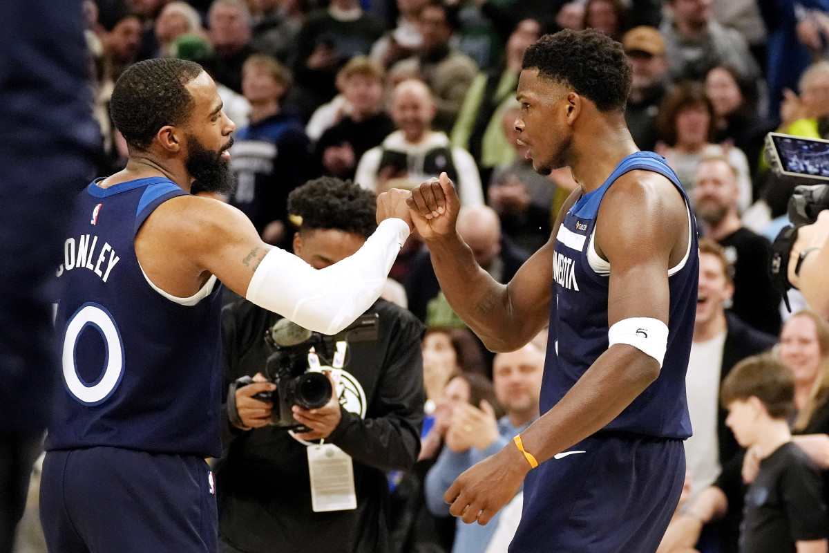 Anthony Edwards Loves Seeing Mike Conley's Defensive Efforts - Athlon ...