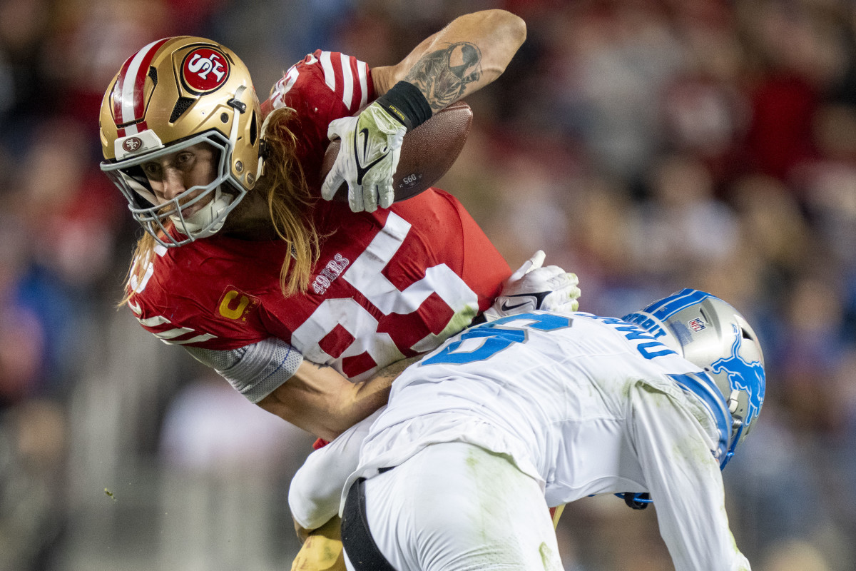 George Kittle's Offseason Workout is Turning Heads - Athlon Sports