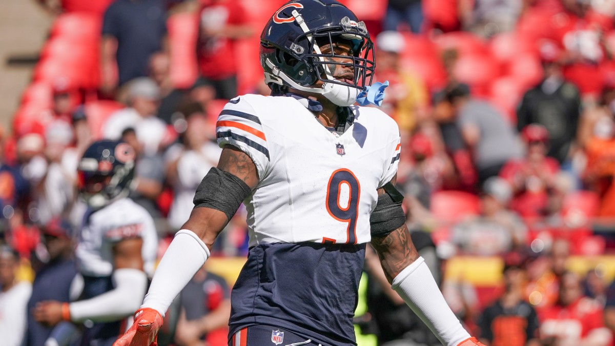 Jaquan Brisker Sends Message on Bears Return After Concussions - Athlon ...