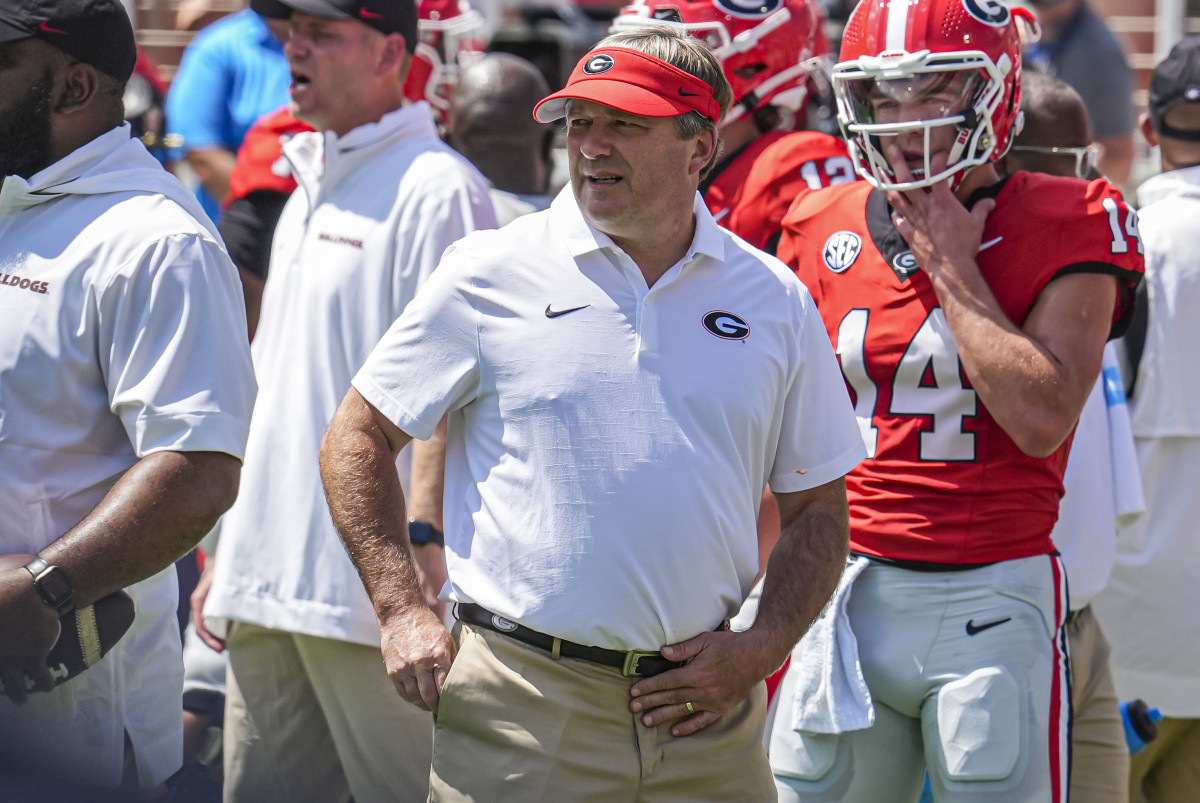 Kirby Smart Fires Back at Paul Finebaum Over Gunner Stockton Comments ...