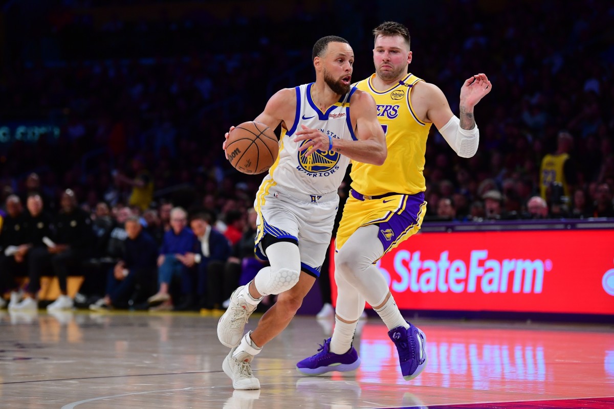Luka Doncic Channels Stephen Curry With Bold Gesture During Lakers ...