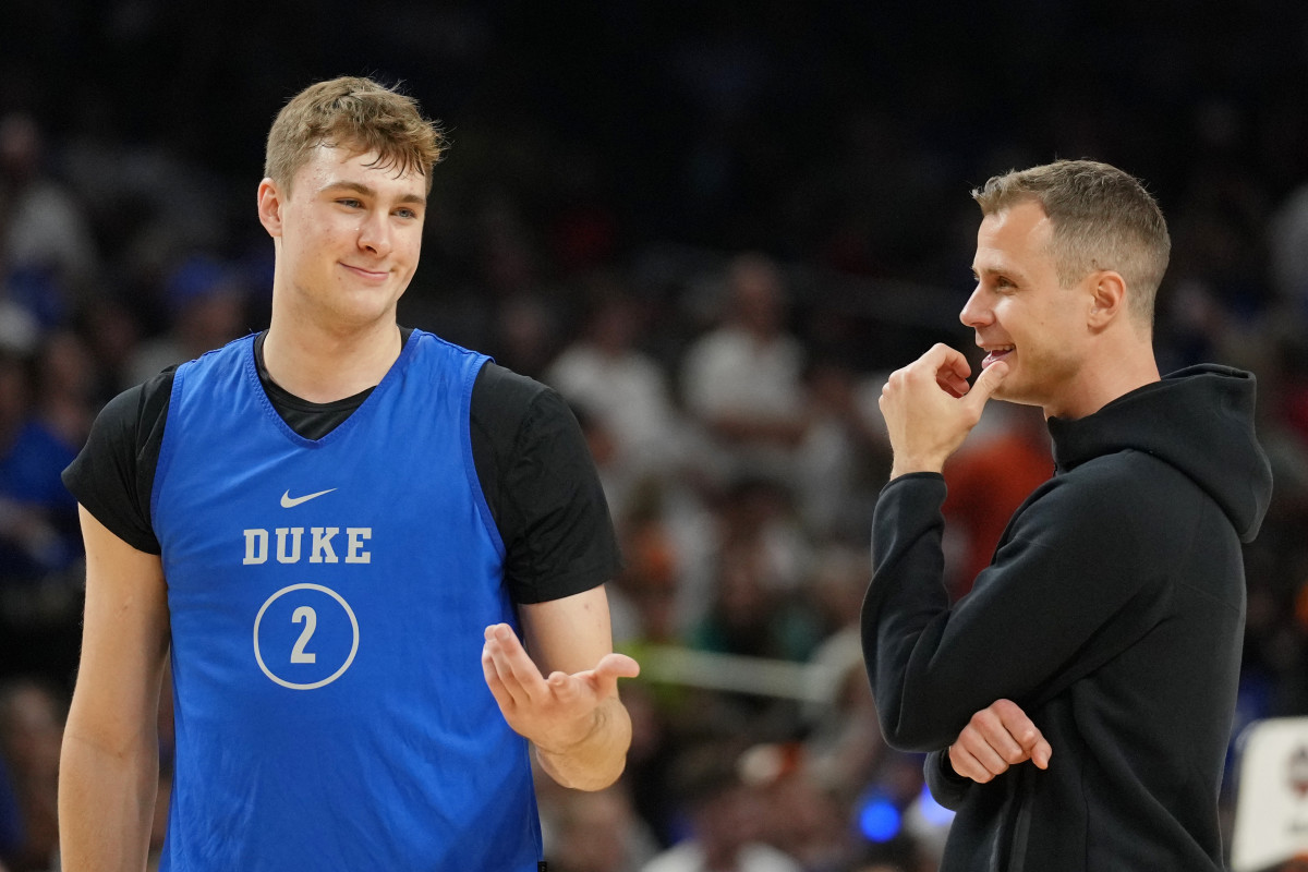Cooper Flagg Sends Clear Message to Jon Scheyer After Likely Final Game With Duke - Athlon Sports