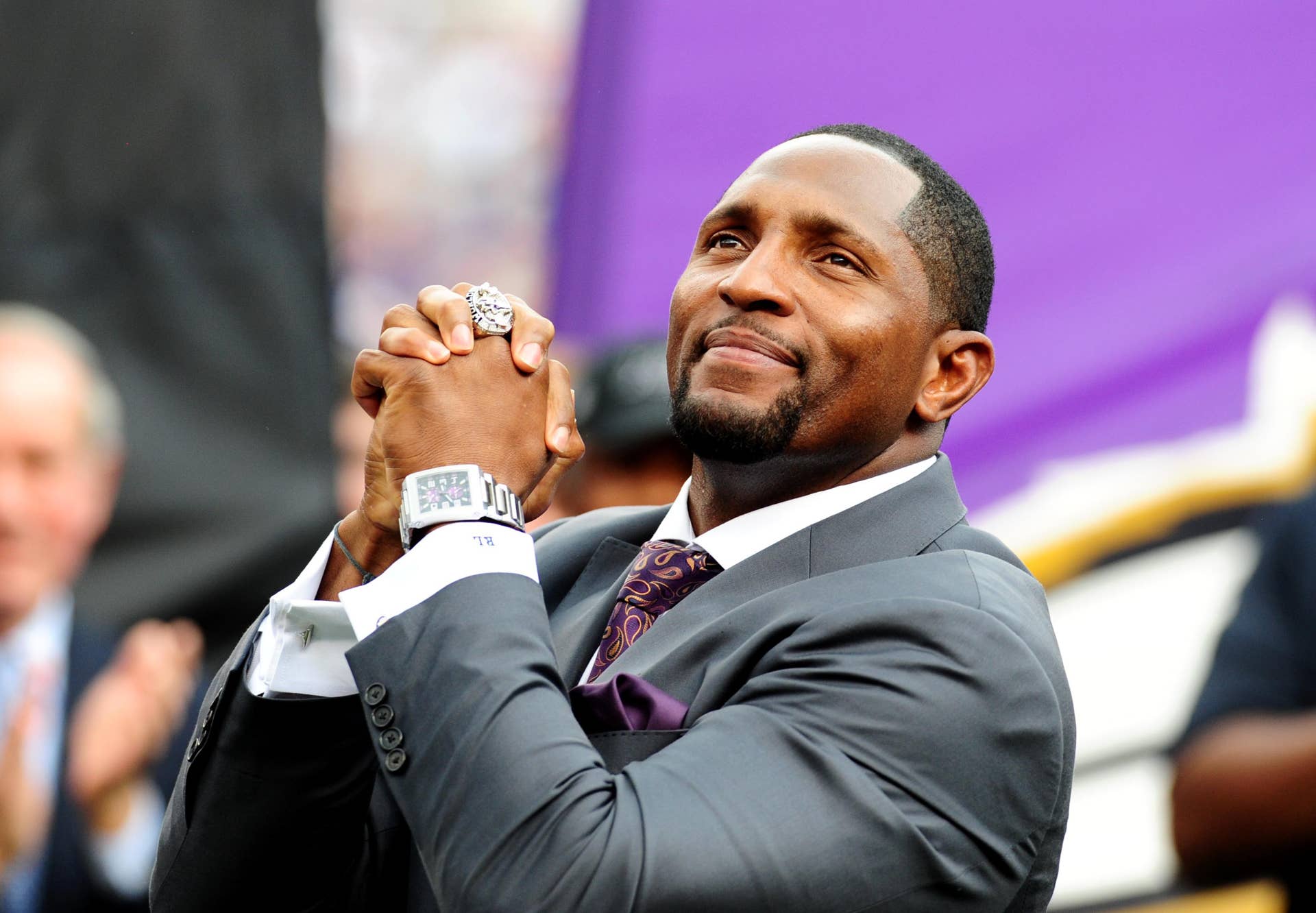 NFL Legend Ray Lewis Celebrates Personal News - Athlon Sports