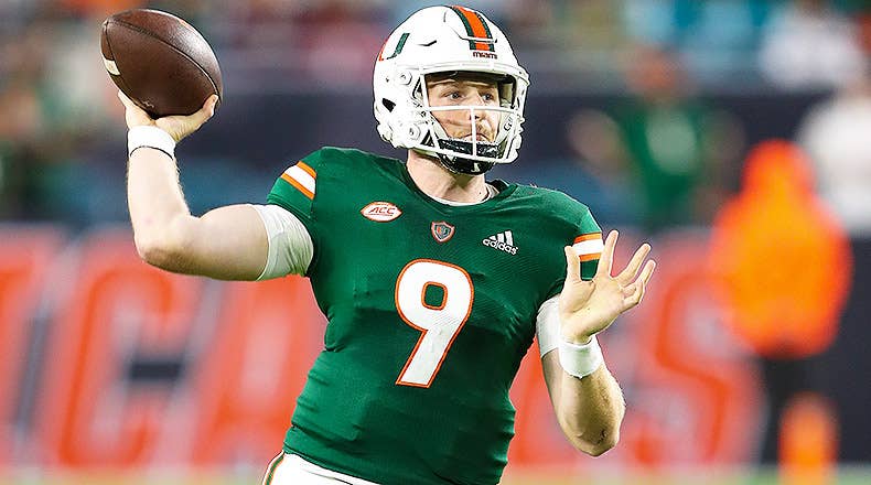 Miami Football: 2021 Team Awards - Athlon Sports