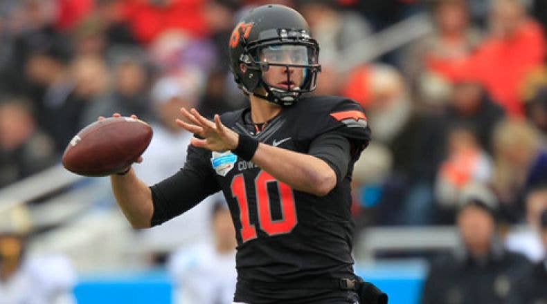 Oklahoma State's Chelf Earns Athlon Player of the Week Honors - Athlon ...