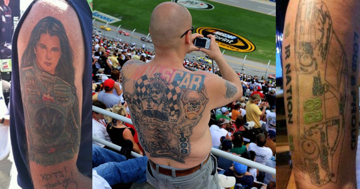21 Best and Worst NASCAR Tattoos Ever - Athlon Sports