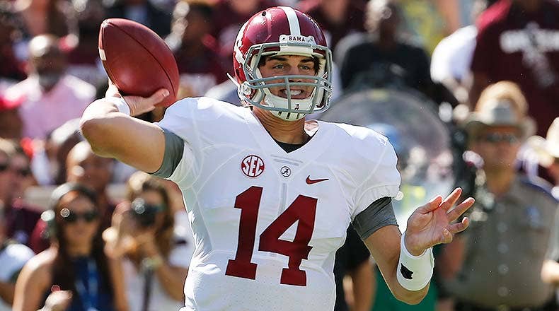 Alabama QB Jake Coker is More Than Just a Game Manager for the Crimson ...
