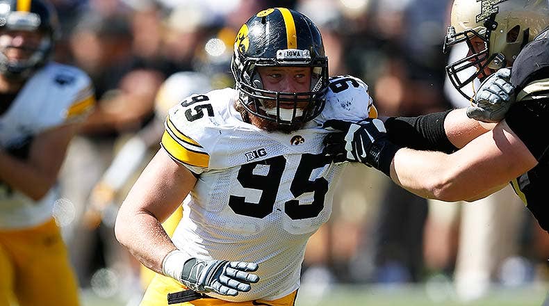 Iowa's Drew Ott Ready to Lead Hawkeye Defensive Line into Battle ...