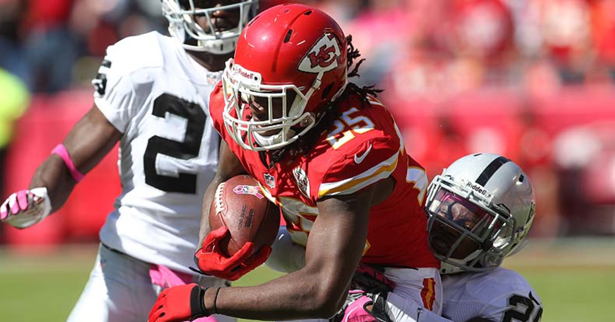 Charcandrick West, Jeremy Maclin, Travis Kelce: How Jamaal Charles ...