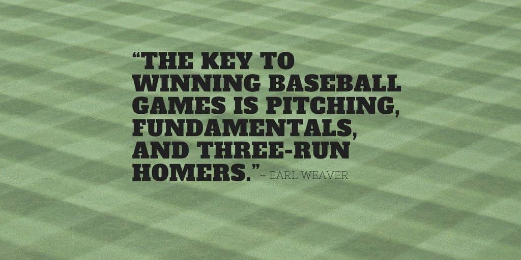 Baseball Quotes Funny Famous And Inspirational Athlon Sports