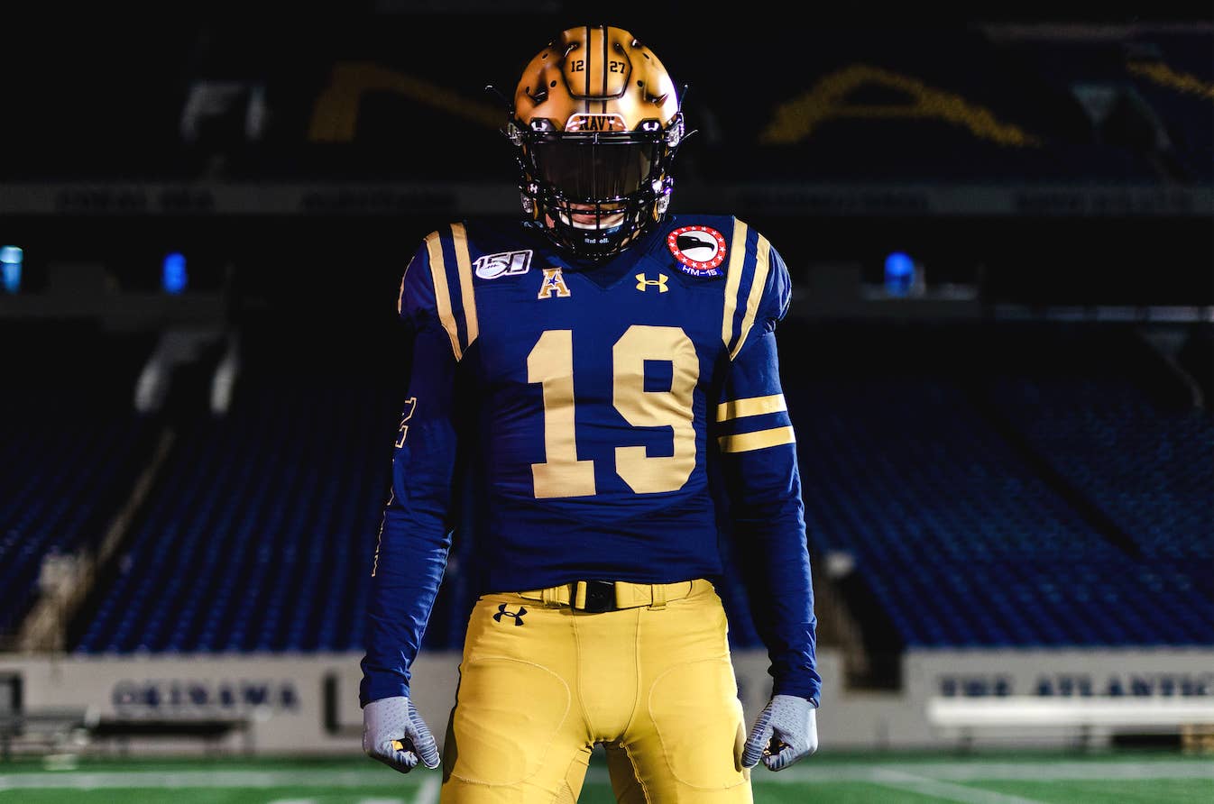 Navy Football: Midshipmen Unveil Throwback Uniforms From 1960s - Athlon ...