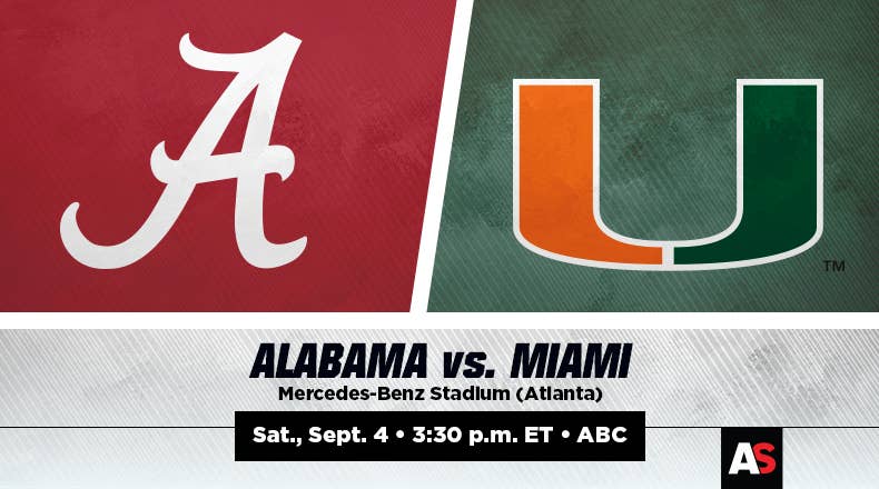 Alabama vs. Miami Football Prediction and Preview - Athlon Sports